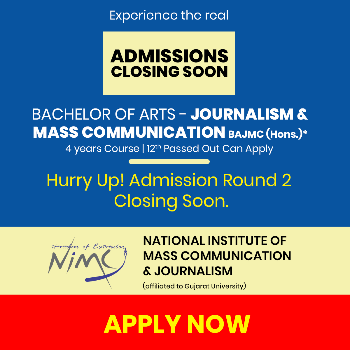 NIMCJ- Mass Communication Institute, Mass Communication College, Media ...